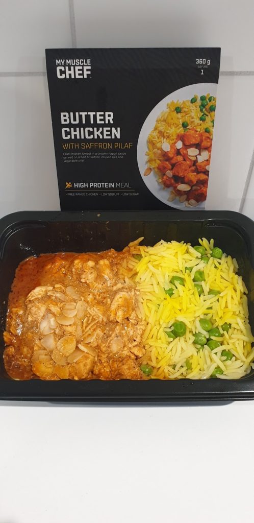 Butter Chicken With Saffron Pilaf | MealPrep